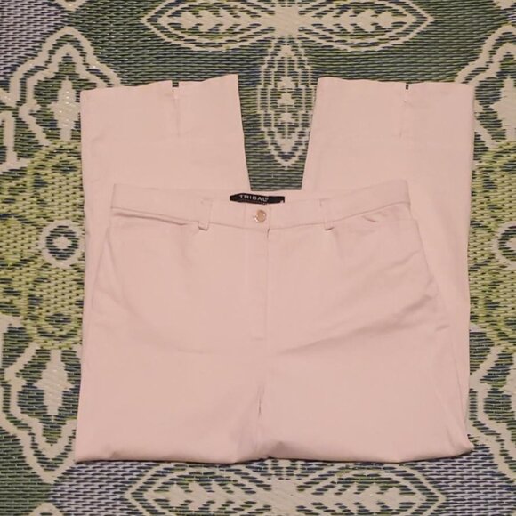 Tribal | Pants & Jumpsuits | Womens Tribal Stretch Hirise Chino Cropped ...